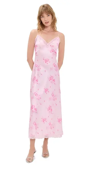 LoveShackFancy Manuela Dress - Blushing Blonde