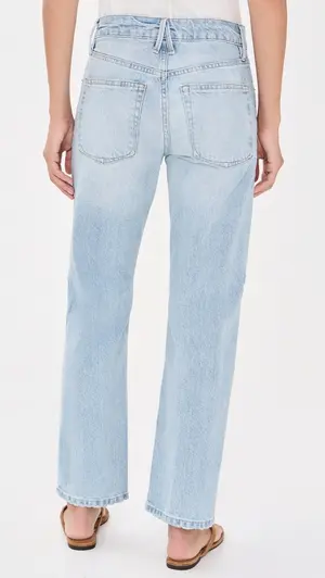 Good American Vintage Straight Ankle Jeans