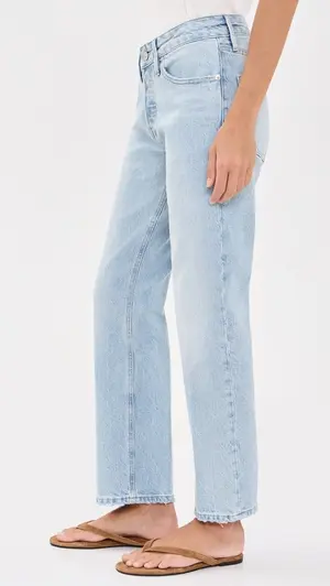 Good American Vintage Straight Ankle Jeans