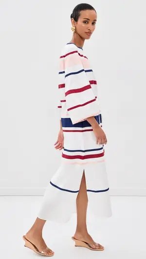 Rosie Assoulin Ribbon Caftan Dress