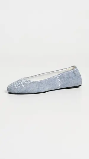 Tory Burch Reva Travel Ballet Flats