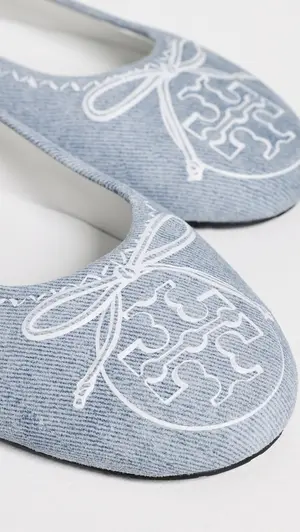 Tory Burch Reva Travel Ballet Flats
