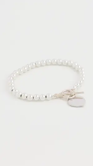 Shashi Bruiser Bracelet With Heart Charm