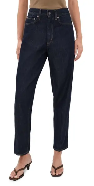 AGOLDE 80s High Rise Vintage Taper Jeans - Rinse
