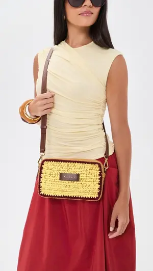 Marni Knitted Camera Bag