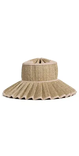 Lorna Murray Island Capri Packable Straw Hat - Wheat