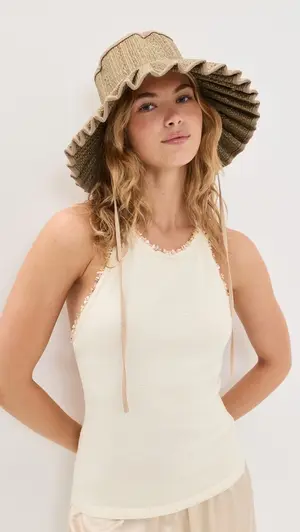 Lorna Murray Island Capri Packable Straw Hat