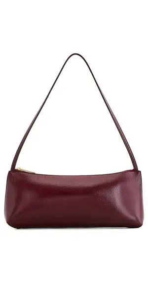 MANSUR GAVRIEL Gaia Baguette Shoulder Bag - Claret