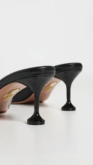 AQUAZZURA Bisous Mules 65mm