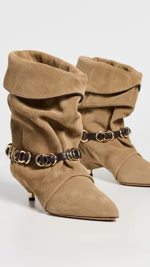 Isabel Marant Étoile Edrik Suede Ring Boots