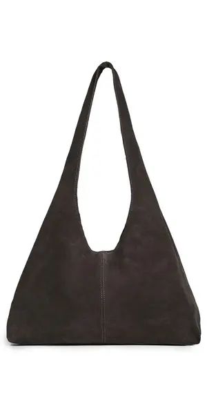 ST. AGNI Suede Soft Bag - Coffee