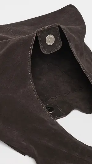 ST. AGNI Suede Soft Bag