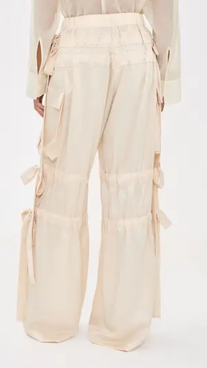 AKNVAS Odin Satin Tie Trousers