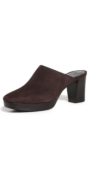 Staud Monica Mules - Espresso
