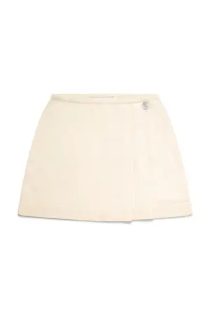 LA GRANNI Centimos Skirt Cream - White