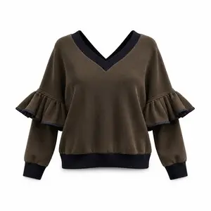 BEIRA Victoria Ruffle Sleeve Sweatshirt