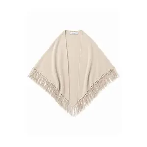 MAISON LOINTAINE Neutrals Claire Shawl Pure Prestige Cashmere - Beige