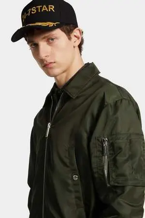 Dsquared2 Aviator Jumpsuit With Ruching And Zips