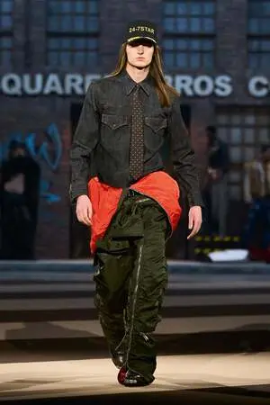 Dsquared2 Aviator Jumpsuit With Ruching And Zips