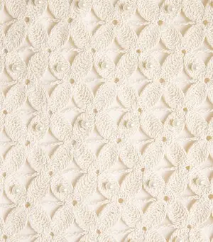 Sandro Crochet Beaded Skirt