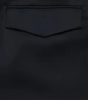 LARDINI Wool-blend Easy Wear Trousers
