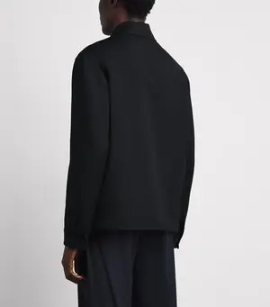 LARDINI Cotton 2-way Zip Jacket