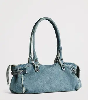 Balenciaga Cotton Le City East-west Shoulder Bag