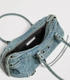Balenciaga Cotton Le City East-west Shoulder Bag