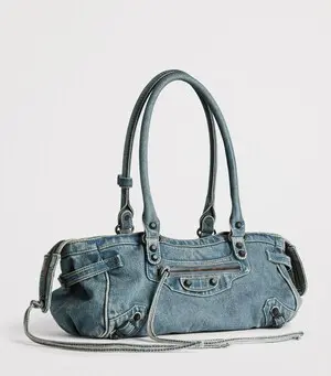 Balenciaga Cotton Le City East-west Shoulder Bag