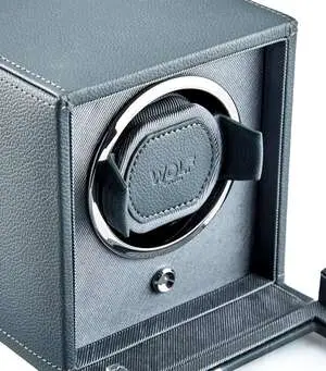 Wolf Cub Single Watch Winder With Cover