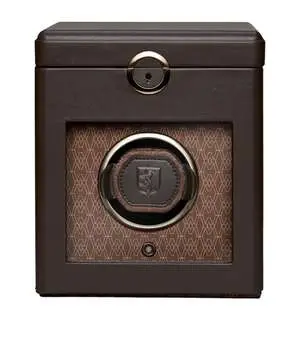 Wolf Earth Single Watch Winder - Brown