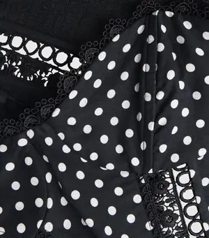Charo Ruiz Ibiza Polka-dot Fiare Corset Top