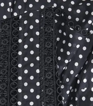Charo Ruiz Ibiza Polka-dot Carmen Mini Dress