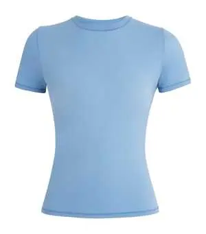 SKIMS Fits Everybody Short-sleeve T-shirt - Blue
