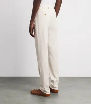 Marco Pescarolo Charm-detail Chinos