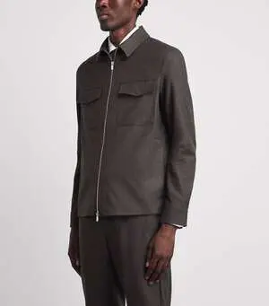 Marco Pescarolo Cashmere 2-way Zip Jacket
