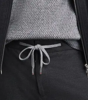 Marco Pescarolo Cashmere Drawstring Trousers