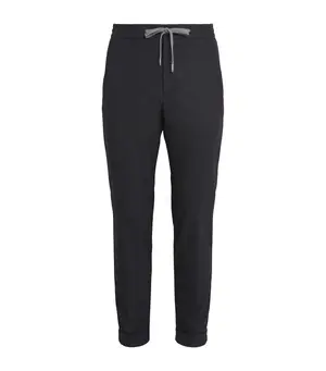 Marco Pescarolo Cashmere Drawstring Trousers - Grey