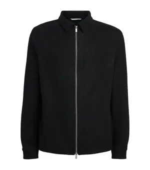 Marco Pescarolo Stretch-cashmere 2-way Zip Jacket - Grey