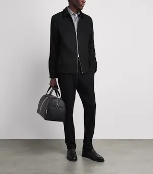 Marco Pescarolo Stretch-cashmere 2-way Zip Jacket