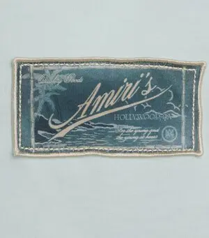 Amiri Cotton Quality Goods Patch T-shirt