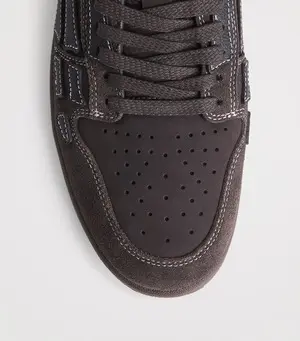 Amiri Skel Top Low Sneakers - Brown
