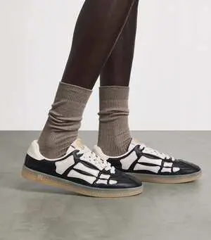 Amiri Leather Pacific Football Sneakers