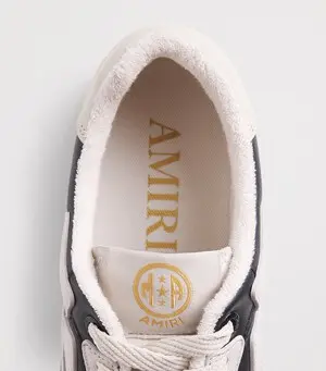 Amiri Leather Pacific Football Sneakers