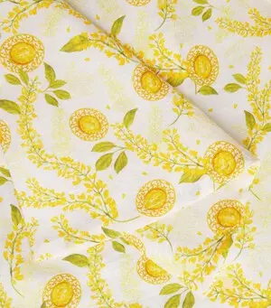 Verandah Cropped Linen-cotton Floral Shirt