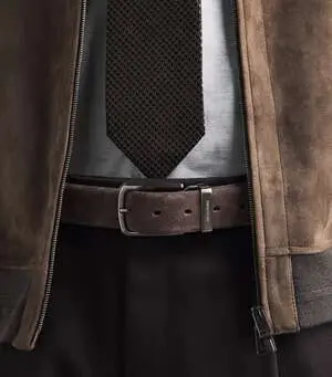 Paul & Shark Suede Belt