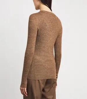 Gabriela Hearst Cashmere-silk-hemp Aiste Cardigan