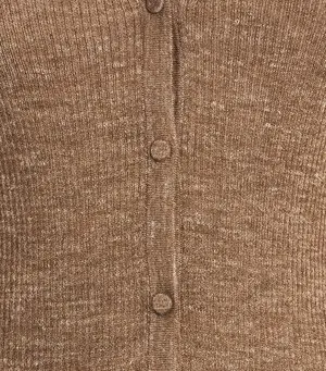 Gabriela Hearst Cashmere-silk-hemp Aiste Cardigan