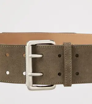 Ralph Lauren Suede Buckle Belt