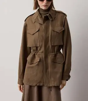 Ralph Lauren Cashmere-linen Milton Field Jacket
